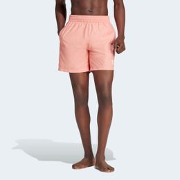 Herren Badehose "ORIGINALS ESSENTIALS SOLID", rot, Gr. XL, adidas Performance, Obermaterial: 100% Polyester, Badehosen