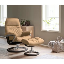 Relaxsessel stressless, B:92cm H:105cm T:80cm, beige, Leder BATICK: BATICK ist ein leicht korrigiertes, durchgef&auml;rbtes und genarbtes M&ouml;belleder, bei