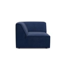 Sofa-Eckelement OTTO HOME, B:97cm H:70cm T:97cm, blau, Struktur fein (100% Polyester);Samtoptik (100% Polyester);Samtcord (92% Polyester, 8%