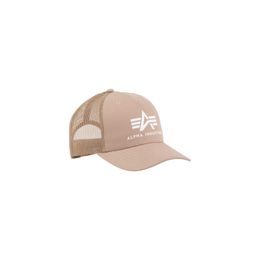 Herren Trucker Cap "Basic Trucker Cap", orange, Alpha Industries, Baumwolle, Caps