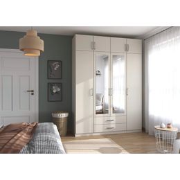 Kleiderschrank Rauch, B:181cm H:248cm T:54cm, beige, Holzwerkstoff, Kinderzimmer, Schr&auml;nke, "Schrank Garderobe W&auml;scheschrank GAMMA in 4 Breiten