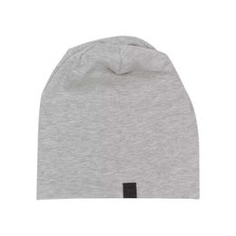 MSTRDS Damen Beanie "MSTRDS Unisex Jersey Beanie"erdgrau, Baumwolle, M&uuml;tzen