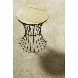 Teppich HOMIE LIVING, B:200cm H:25mm L:290cm, beige, Polyester, Wohnzimmer, Teppiche, "Pisa", Hochflor, Microfaser, uni, weich, Shaggy, Wohnzimmer,