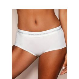Damen Panty, Copenhagen Studios, Gr. S, wei&szlig;, Single Jersey, Obermaterial: 50% Modal (TENCEL ), 45% Baumwolle, 5% Elasthan (LYCRA), unifarben,