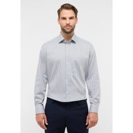 Eterna Herren Langarmhemd "COMFORT FIT", gr&uuml;n, Gr. 43, Twill, 100% Baumwolle, Hemden, NON IRON (b&uuml;gelfrei)