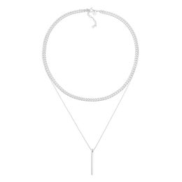Elli Premium Necklace 'Geo' female Silver size 40