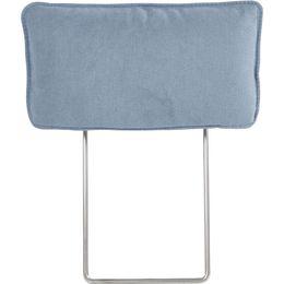 Kopfst&uuml;tze Home Affaire, B:50cm H:25cm T:10cm, blau, 98% Polyester 2% Polyamid, Polsterauflagen, "Birkholm", passend zur Serie "Birkholm", B/T/H des