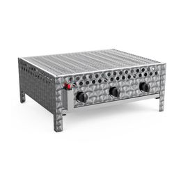 Gasgrill Tepro, B:60cm H:28,2cm T:54,4cm, silber, Garten, Grills, "Wurstbr&auml;ter", mit Grillrost