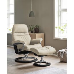 Relaxsessel stressless, B:83cm H:105cm T:74cm, beige, Leder BATICK: BATICK ist ein leicht korrigiertes, durchgef&auml;rbtes und genarbtes M&ouml;belleder, bei