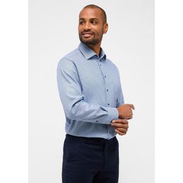 Eterna Herren Langarmhemd "MODERN FIT", blau, Gr. 41, Twill, 100% Baumwolle, Hemden, NON IRON (b&uuml;gelfrei)