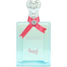 Moschino Damen Eau de Toilette "Funny", blau, Parf&uuml;ms, Blumig-fruchtiger Duft mit Pflaume, Rose, Gardenie und Amber.