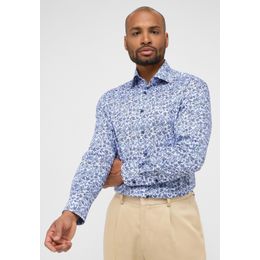 Eterna Herren Langarmhemd "MODERN FIT", blau, Gr. 48, Twill, 100% Baumwolle, Hemden, NON IRON (b&uuml;gelfrei)
