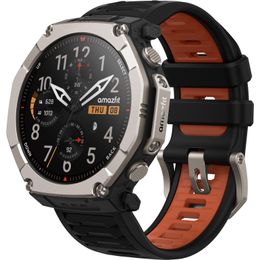 Amazfit Smartwatch "T-Rex Ultra 2", Dornschlie&szlig;eschwarz magma, Smartwatches, Hyrox Race Mode