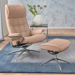 Relaxsessel stressless, B:80cm H:116cm T:71cm, beige, Leder BATICK: durchgef&auml;rbtes und genarbtes M&ouml;belleder;Leder PALOMA: PALOMA ist ein