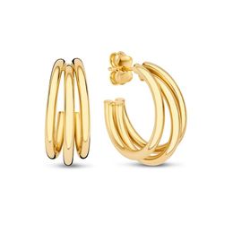 Beloro Jewels Earrings female Gold size One Size