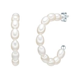 Valero Pearls Ohrringe Damen Gr&ouml;&szlig;e One Size silber / perlwei&szlig;
