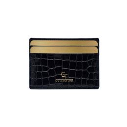 Gt Collection Etui 'CROC ELITE' Herren Gr&ouml;&szlig;e 11 cm x 8 cm x 2cm schwarz