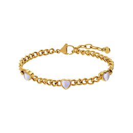 Lucardi Armband 'Herz' Damen Gr&ouml;&szlig;e Onesize gold