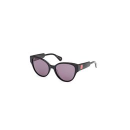 MAX & Co. Max&co. Sonnenbrille Damen Gr&ouml;&szlig;e One Size rauchgrau / dunkellila / rot / schwarz