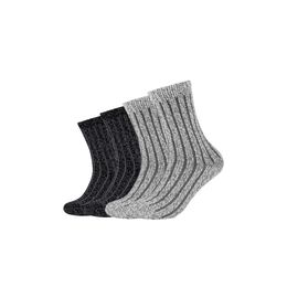 s.Oliver Damen Socken "Socken 4er Pack", Gr. 35, grau, 69% Polyester 29% Polyester 2% Elasthan, meliert, Socken