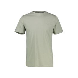 Lerros Herren Kurzarmshirt, grau, Gr. XXL, Obermaterial: 100% Baumwolle, Shirts, mit Logostickerei auf der Brust
