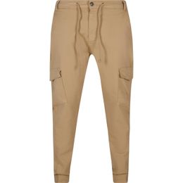 2Y STUDIOS Herren Cargohose "2Y Studios Herren 2Y Premium Aramis Cargohose"beige, Gr. 38, unifarben, 98% Baumwolle, 2% Elasthan, Hosen
