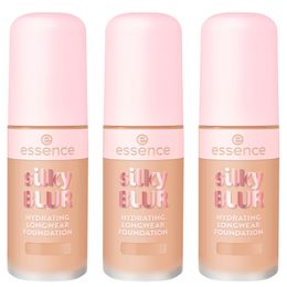 Essence Damen Foundation "Silky BLUR HYDRATING LONGWEAR FOUNDATION", 90mlnatur, Teint-Kosmetika