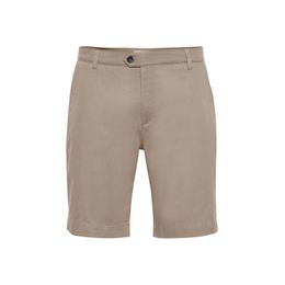 !Solid SOLID Herren Shorts "Shorts SDFred", beige, Gr. XL, Obermaterial: 97% Baumwolle CO. 3% Elasthan EL., Hosen