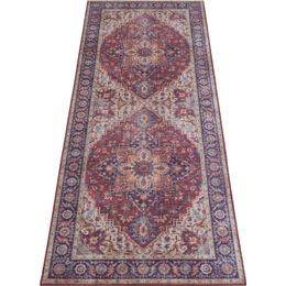 Teppich Hanse Home, B:80cm H:5mm L:200cm, lila, Polyester, Wohnzimmer, Teppiche, "Anthea", Orientalisch, L&auml;ufer, Vintage, Wohnzimmer, Schlafzimmer,