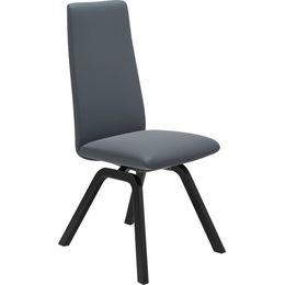 Polsterstuhl stressless, B:49cm H:105cm T:60cm, blau, Leder BATICK: BATICK ist ein leicht korrigiertes, durchgef&auml;rbtes und genarbtes M&ouml;belleder, bei