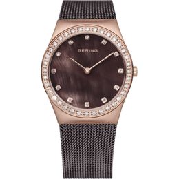 Bering Uhr Damen Gr&ouml;&szlig;e One Size braun / rosegold