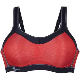 Anita active Damen Sport-BH "Momentum", Gr. 100, bunt, Microtouch, Obermaterial: 70% Polyester, 15% Elasthan, 15% Polyamid, BHs, ohne B&uuml;gel,