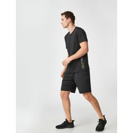 KOTON Shorts Herren Gr&ouml;&szlig;e 31/32 schwarz