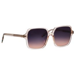 Sonnenbrille Tom Tailor "Tom Tailor Sonnenbrille", Damen, blond wood transparent, Sonnenbrillen Sonnenbrille