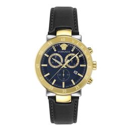Versace Uhr 'VEPY00320' Herren Gr&ouml;&szlig;e One Size nachtblau / gold / schwarz