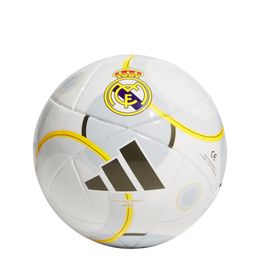 adidas Performance Ball 'Real Madrid Home' Damen Gr&ouml;&szlig;e 1 gelb / schwarz / wei&szlig;