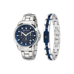 Maserati Uhr 'Successo' Herren Gr&ouml;&szlig;e One Size navy / silber