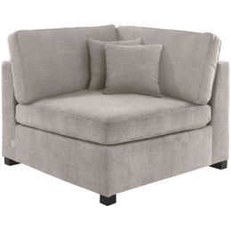 Sofaelement Home Affaire, B:100cm H:86cm T:100cm, beige, Polsterelemente, "Skara", Modul zum eigenen Zusammenstellen, in vielen Bezugsqualit&auml;ten