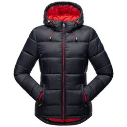 Marikoo Damen Outdoorjacke "Leandraa", blau, Gr. 36, Obermaterial: 100% Nylon. Innenseite: 100% Polyester. Futter: 100% Polyester. &Auml;rmelfutter: 100%