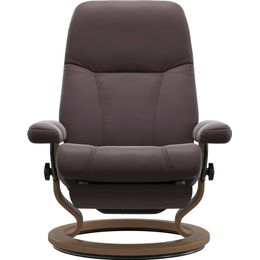 Relaxsessel stressless, B:85cm H:100cm T:77cm, rot, Leder BATICK: BATICK ist ein leicht korrigiertes, durchgef&auml;rbtes und genarbtes M&ouml;belleder, bei