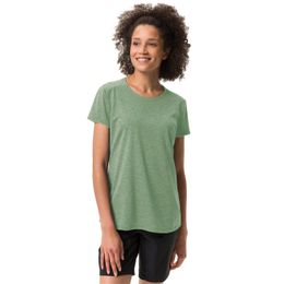 Vaude Damen Funktionsshirt "WOMEN'S ESSENTIAL T-SHIRT", gr&uuml;n, Gr. 34, Obermaterial: 100% Polyester, Shirts, Slim fit Passform, Kurzarm, f&uuml;r Sport-