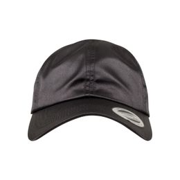 Flexfit Flex Cap "Flexfit Unisex Low Profile Satin Cap"schwarz, unifarben, 100% Polyester, Caps