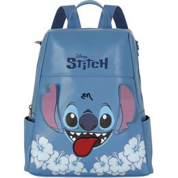 Disney Rucksack 'Lilo and Stitch Tongue-Shield' M&auml;dchen Gr&ouml;&szlig;e One Size navy / opal / rosa / rot
