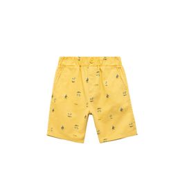 KOTON Shorts Jungen Gr&ouml;&szlig;e 146/152 marine / karamell / gelb / gr&uuml;n