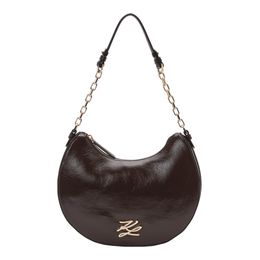 K by KARL LAGERFELD Karl Lagerfeld Schultertasche Damen Gr&ouml;&szlig;e One Size dunkelbraun