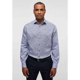 Eterna Herren Langarmhemd "MODERN FIT"blau, Gr. 42, Twill, 100% cotton, Hemden, NON IRON (b&uuml;gelfrei)