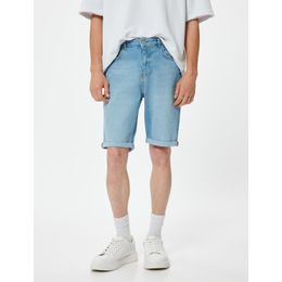 KOTON Shorts Herren Gr&ouml;&szlig;e 34 hellblau