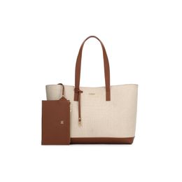 Kazar Handtasche Damen Gr&ouml;&szlig;e One Size creme / cognac