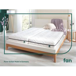 f.a.n. Taschenfederkernmatratze FAN, B:140cm H:22cm L:200cmwei&szlig;, Bezug: 100% Polyester. Steppf&uuml;llung: 100% Polyester, Matratzen, "Solina Top T, 90x200 &