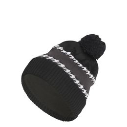 adidas Performance Sportm&uuml;tze 'Cold.rdy 3- Stripes Pom' Herren Gr&ouml;&szlig;e 56/58 dunkelgrau / schwarz / wei&szlig;